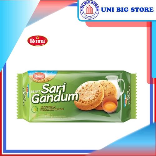 Jual Roma Sari Gandum Biskuit Susu 240 gr Biscuit Family Pack - Kota ...
