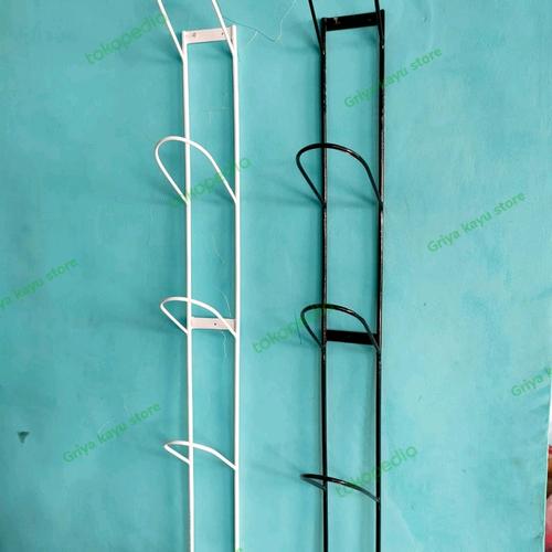 Jual rak helm gantungan susun 5/gantungan helm/standing rak helm - Kota ...