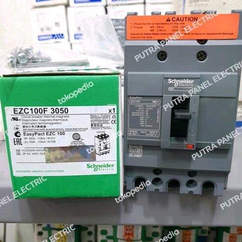 Jual mccb breker ezc100f 3P 15A 20A 25A 30A 40A 50A 60A Schneider - 50A - Jakarta Pusat - PUTRA ...