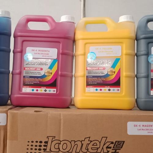Jual TINTA ICONTEK SOLVEN INK KM512I - Biru - Kota Surabaya ...