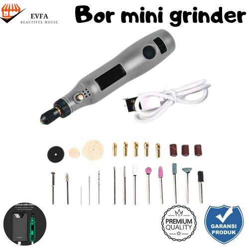 Jual Bor mini Grinder Mini Drill Grinder Cordless Bor Elektrik Mini Bor ...