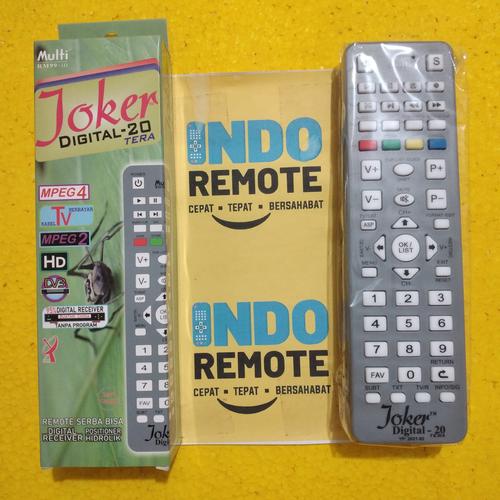 Jual REMOTE MULTI JOKER DIGITAL-20 TERA - Jakarta Barat - IndoRemote ...