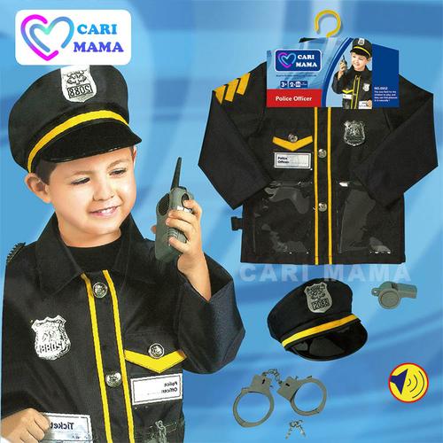 Jual Kostum Polisi Anak Peran Anak Polisi Profesi Anak Policeman ...