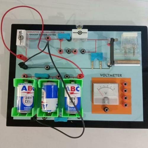 Jual kit listrik smp rangkaian sumber listrik konduktor dan isolator ...