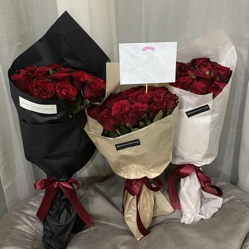 Jual The Hanna Florist - Simple Roses Bouquet Buket Bunga Simple Wisuda ...