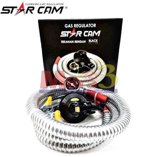 Jual STARCAM SC-T12RMS Regulator Kompor Gas LPG Meter+Selang Tekanan ...