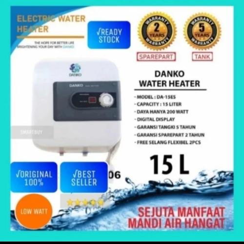 Jual water heater listrik danco 15 liter/mesin pemanas air /mesin ...