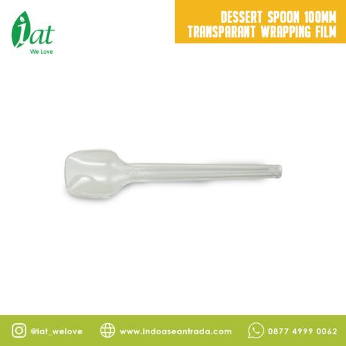 Jual Sendok Pudding Plastik Transparan Steril -Mousse Yoghurt Jelly ...