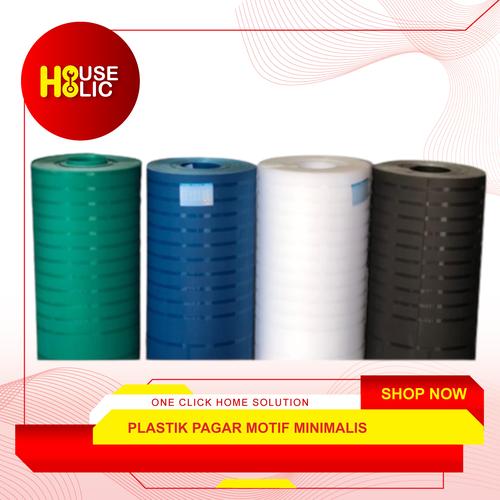 Jual Fiber Plat Plastik Tutup Pagar Motif Minimalis / Plastik Penutup ...