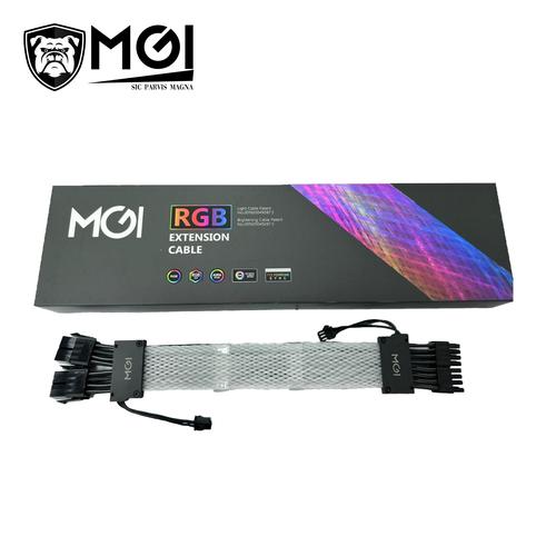 Jual MGI ARGB Weaved Strimer Cable Extension 24 Pin - 2x8 Pin - Jakarta ...