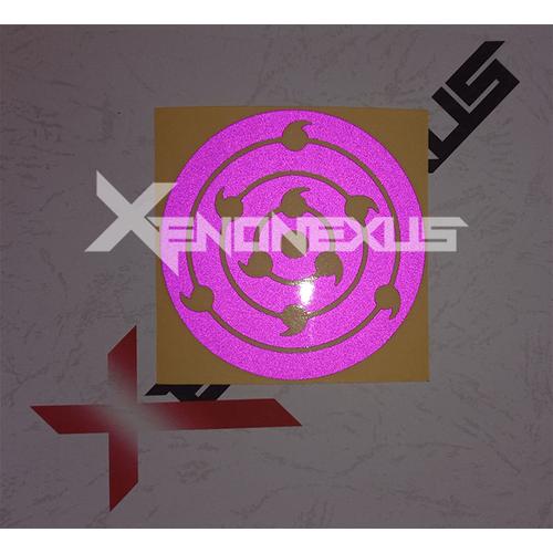 Jual Cutting Stiker Scotlight Reflektif Rinnegan Sharingan - Naruto ...