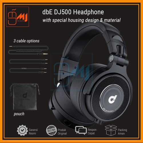 Jual dbE DJ500 High End DJ Headphone | HIFI DJ 500 with 3 cable options ...
