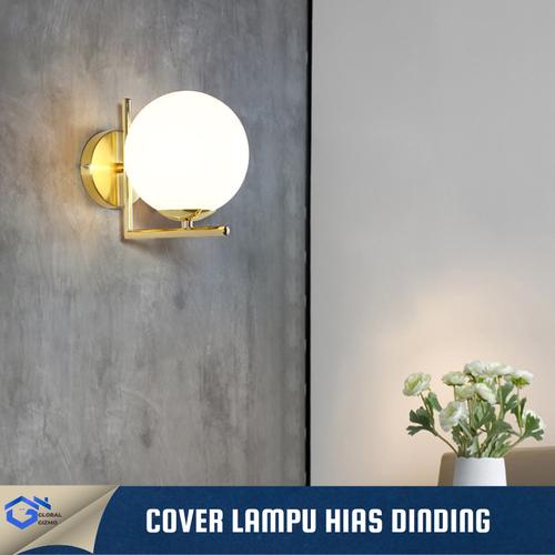 Jual Cover Lampu Hias Dinding Gold Rustic Dekorasi Rumah Ruangan ...
