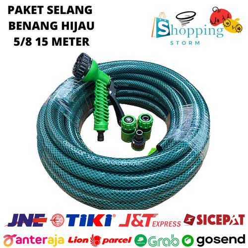 Jual Semprotan Air dan Selang Set Lengkap 5/8" 15M Selang taman anti ...
