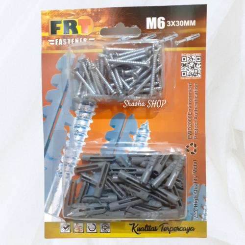Jual Fisher FRT + Baut / Fisher Fastener + Baut Sekrup Skrew M6 M10 M12 ...