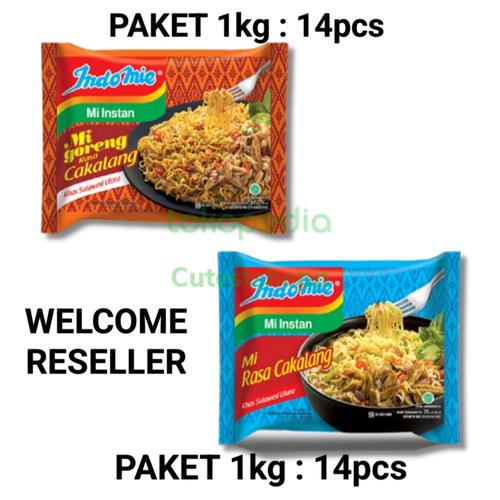 Jual [PAKET] Indomie Cakalang Goreng, Indomie Cakalang Kuah khas Manado ...