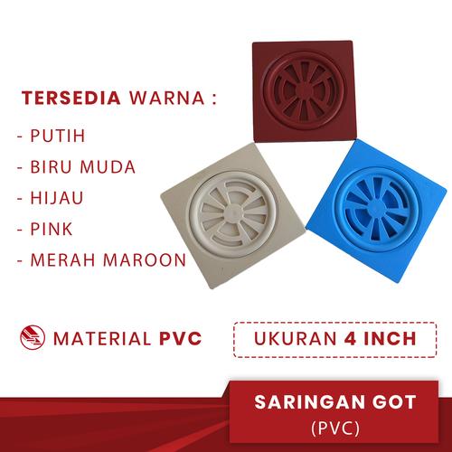 Jual Saringan Got PVC / Saringan Kamar Mandi - Biru - Kota Tangerang ...