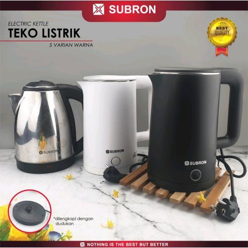 Jual SUBRON Teko Termos Listrik Pemanas Air Kettle / Eskan listrik ...