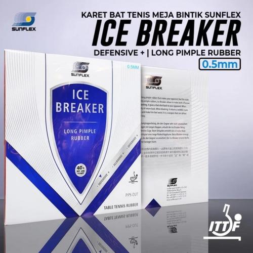 Jual KARET TENIS MEJA BINTIK SUNFLEX ICE BREAKER BLUE ORIGINAL - Biru ...