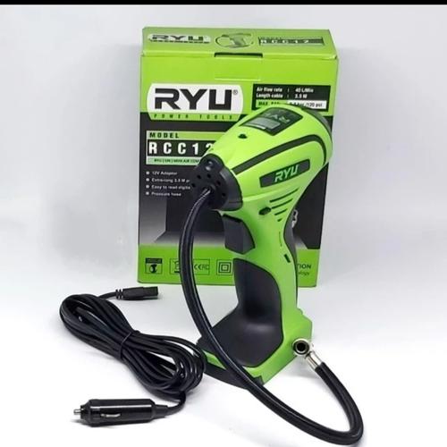 Jual Ryu RCC12 Pompa angin ban mobil DC RCC 12 Volt mini kompresor 12V ...