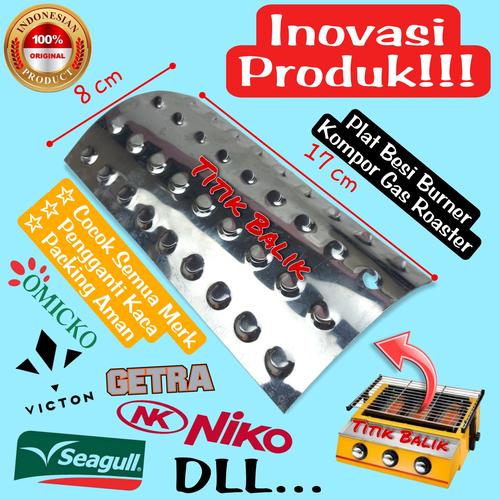 Jual Plat Besi Burner Infrared Kompor Roaster Panggang Bakar Bakaran ...