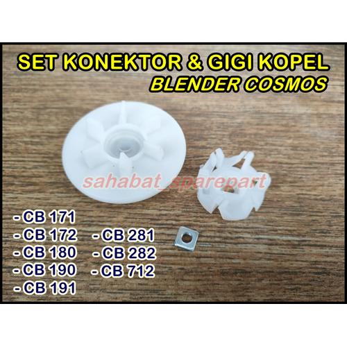 Jual SET KONEKTOR & GIGI KOPEL BLENDER COSMOS CB 190 191 CB 281 282 ...