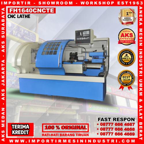 Jual Mesin Bubut Plat Besi Turret CNC Lathe Machine Type FH1640CNCTE ...