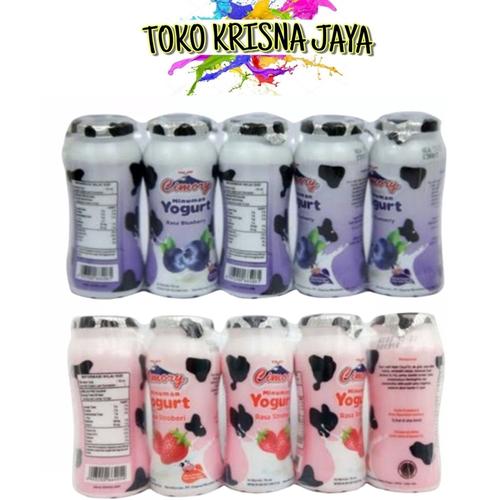 Jual CIMORY YOGURT RASA STROBERI | BLUEBERRY KEMASAN 5 PCS X 70 ML - Strawberi - Kab. Bantul ...