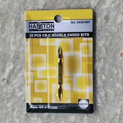 Jual Mata Bor Obeng Magnet PH2x65mm Hasston Mata Obeng Angin Double ...