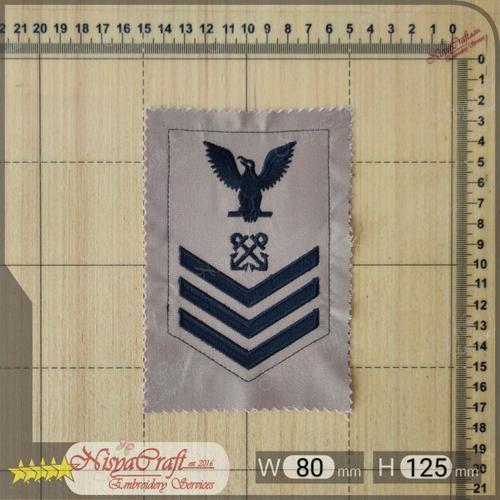 Jual NCEP0102-0513- US NAVY Enlisted RANK / RATE INSIGNIA (E6) - (TAN ...