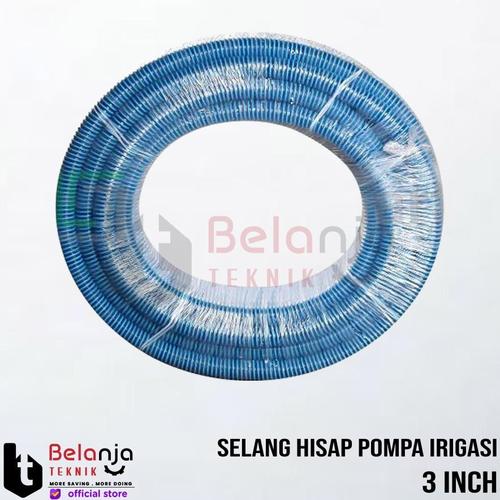 Jual new Selang Hisap Pompa Irigasi Biru Selang Spiral PVC Suction 3 ...