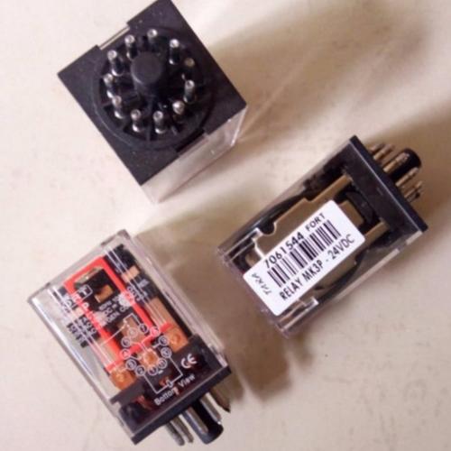 Jual Fort Relay 11Pin MK3P 220VAC / Mini Relay 24VDC / Relay 12VDC ...