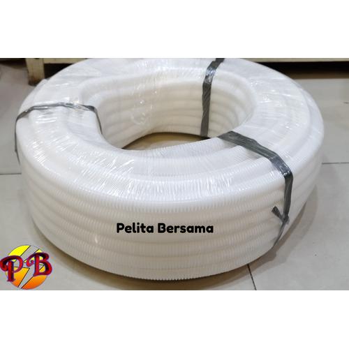 Jual Flexibel Conduit PVC 20 mm / Fleksibel Conduit PVC Polos 20 (2 ...