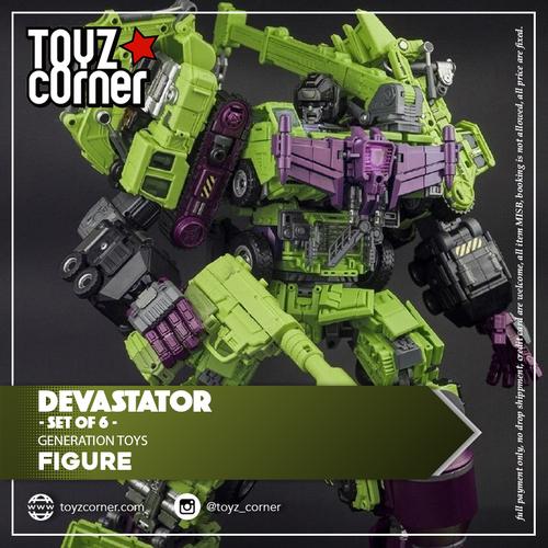 Promo Generation Toy Transformer Devastator (Set Of 6) Cicil 0% 3x ...