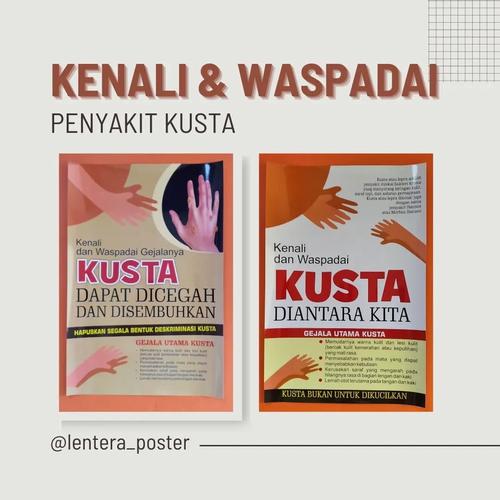 Jual Poster Kesehatan - Poster Kusta - Poster Kesehatan Kulit - Lengkap ...