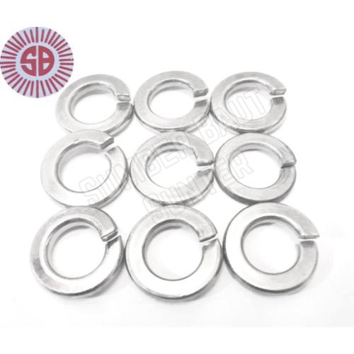Jual M6 Ring Per Besi Putih Galvanis 6mm Spring Washer isi 100 pcs ...