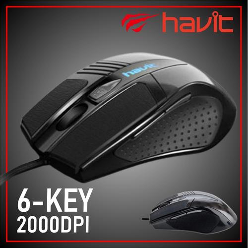Jual HAVIT MS632 GAMING MOUSE 6 KEY 2000DPI - Kota Malang - kios ...