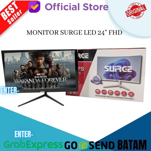 Jual MONITOR SURGE LED 24 INCH FHD BLACK 75HZ - Kota Batam - enter- | Tokopedia