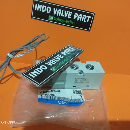 Jual solenoid valve SMC VF3130-4G1-02 220vac - Kota Tangerang - INDO VALVE PART | Tokopedia