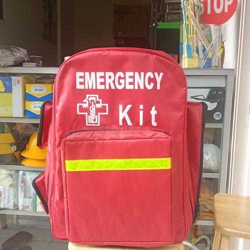 Jual Tas Ransel P3K Emergency Kit White Lengkap Dengan Isi Obat Premium ...