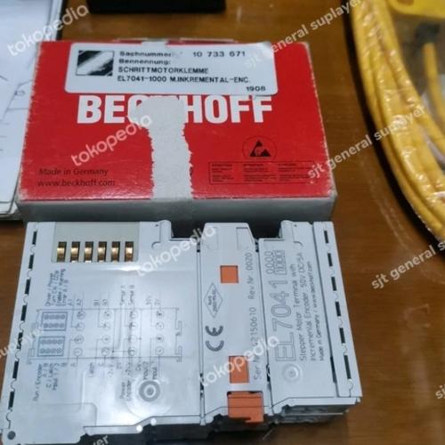 Jual PLC BECKHOFF EL7041 STEPPER MOTOR TERMINAL WITH INCREMENTAL ...