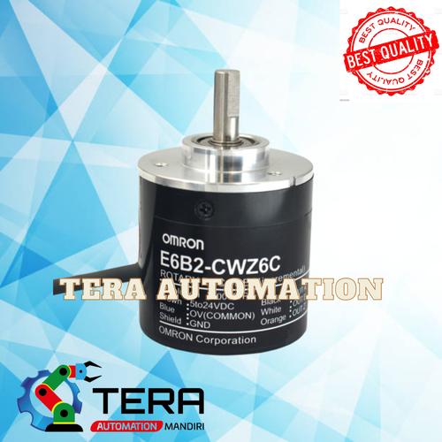 Jual Rotary Encoder Omron E6B2-CWZ6C 360 P/R 360P/R E6B2 CWZ6C 5VDC ...