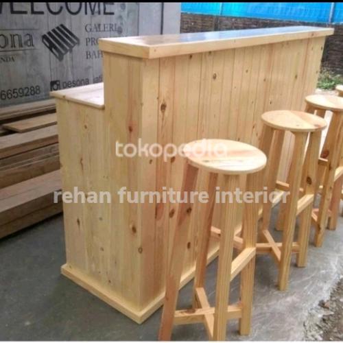 Jual meja bar/ mini bar/ meja Bar cafe/ meja ruang tunggu/ meja kasir ...