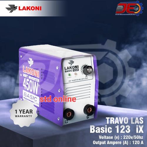 Promo MESIN LAS LISTRIK INVENTER LAKONI 120A BASIC 123 IX WELDER - Kab ...