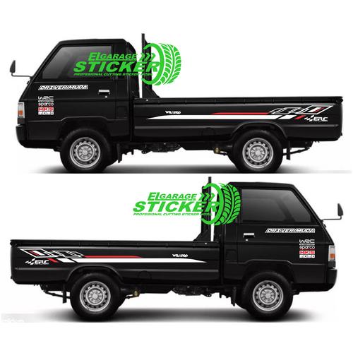 Jual Stiker mobil pick up mitsubishi l300 stiker striping bak mobil ...