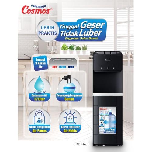 Jual COSMOS WATER DISPENSER GALON BAWAH CWD-7601 - Kota Balikpapan ...