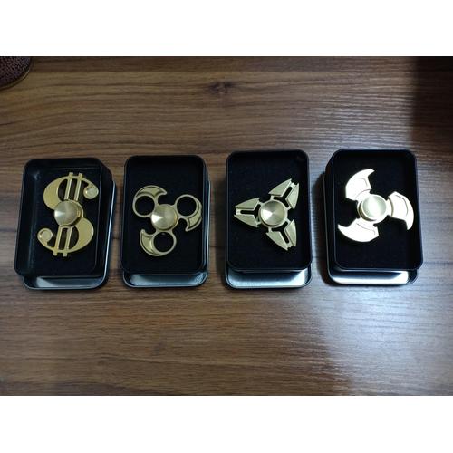 Jual Fidget Spinner Spin Triangle EDC Metal Premium Quality 302A ...
