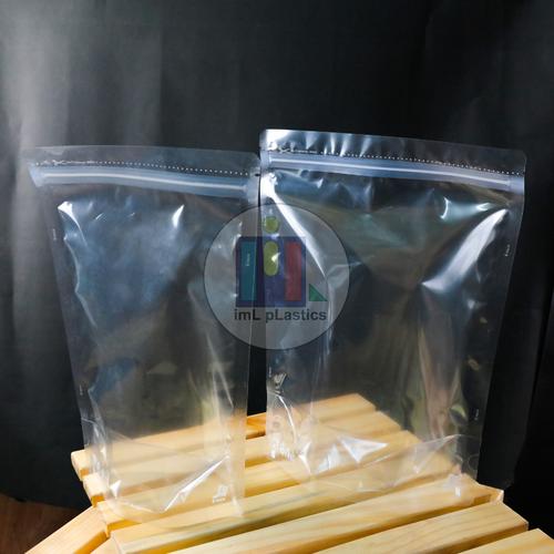 Jual K pack / Plastik Standing Pouch Super Bening Transparan - 1 pcs ...