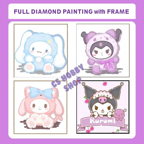 Jual Diamond Painting DIY Anak Dewasa Cute Sanrio Cinnamoroll My Melody ...