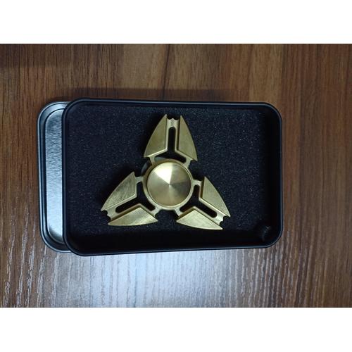 Jual Fidget Spinner Spin Triangle EDC Metal Premium Quality 302A ...